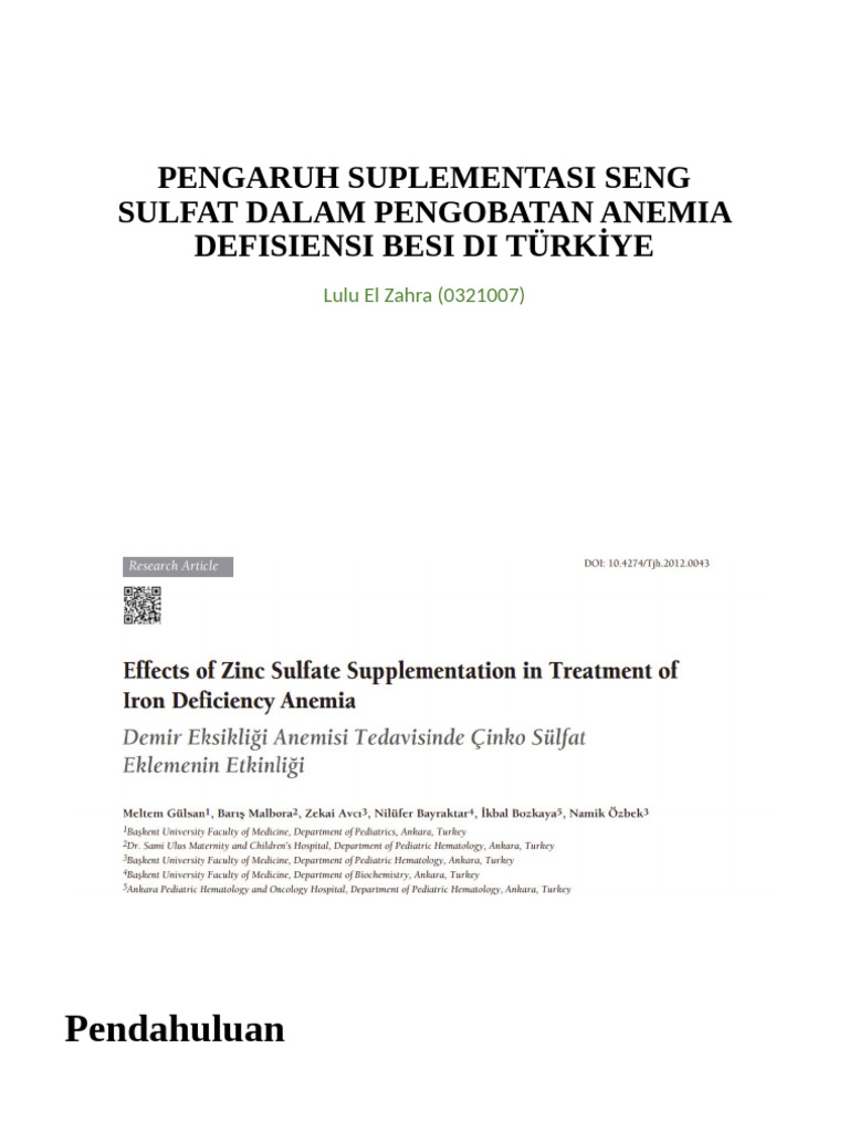 Review Jurnal Epid - Lulu | PDF