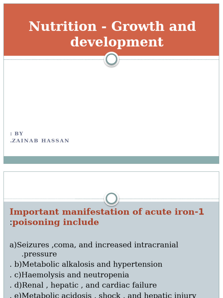 Nutrition-Growth and Development | PDF | Human Diseases And Disorders ...