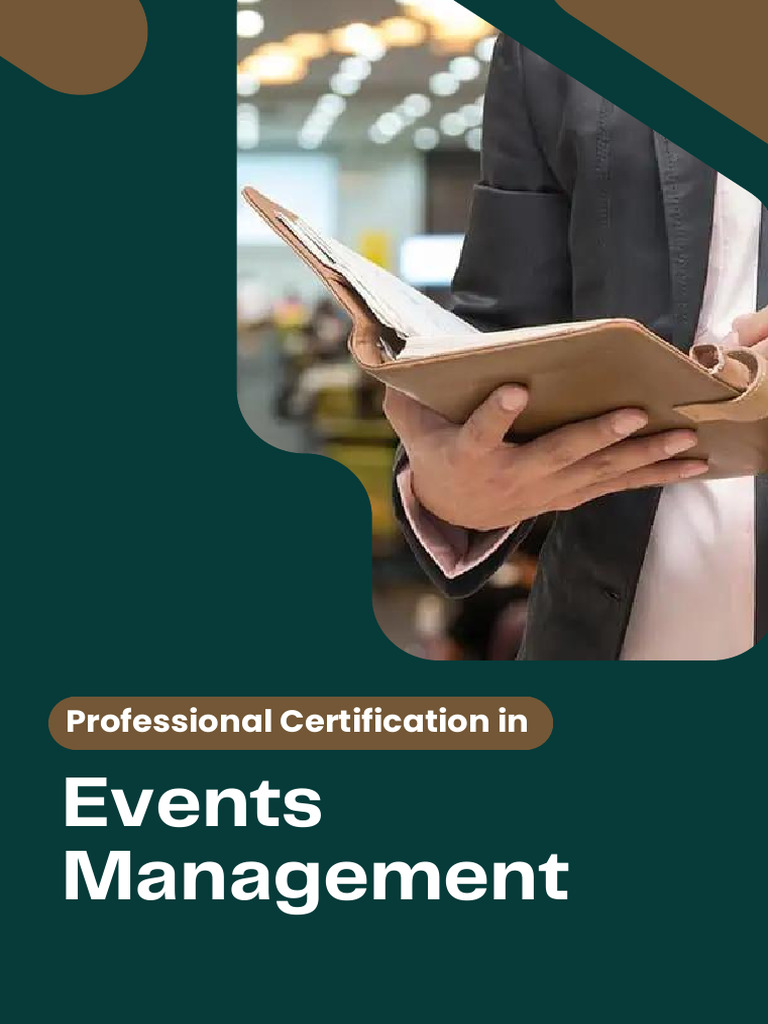 Event Management Certification | PDF