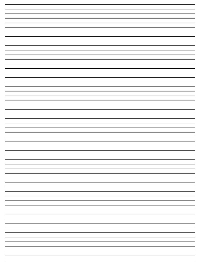 Blue Lines - For Note Taking | PDF