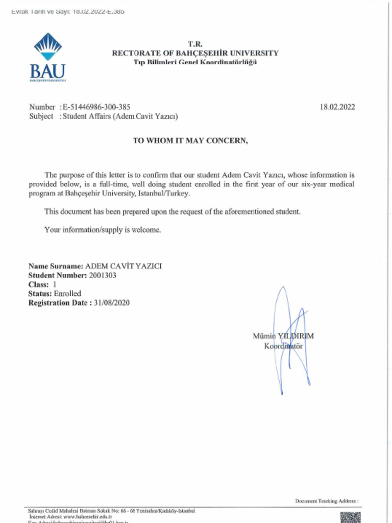 Letter of Good Standing | PDF