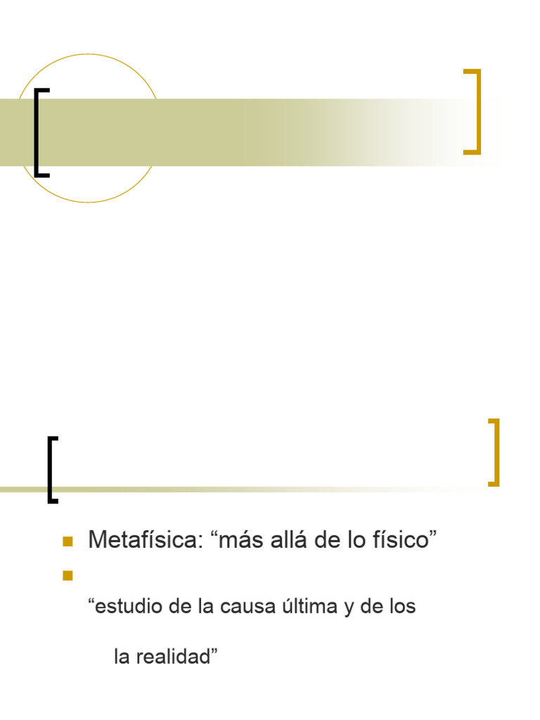 Introducción a la Metafísica | PDF | Metafísica | Teoría de sustancias