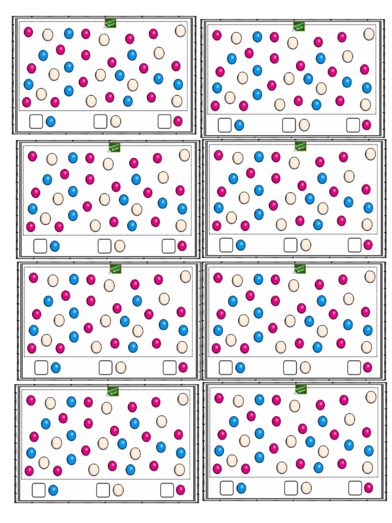 Tabla de Conteo Primero Imprimir | PDF