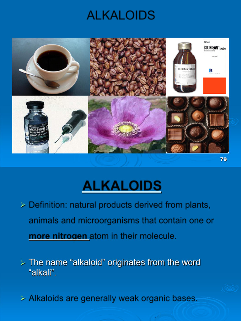lec_5_Alkaloids | PDF | Alkaloid | Chemical Compounds