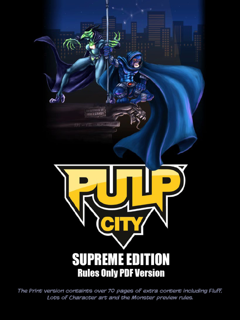 Pulp City Supreme Edition | PDF