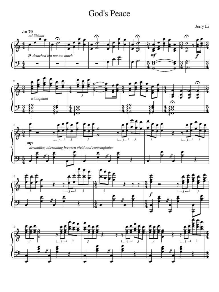 God's Peace | PDF