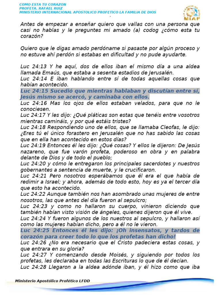 Como Esta Tu Corazon 2014 | PDF | Cristo (título) | Daniel (figura bíblica)