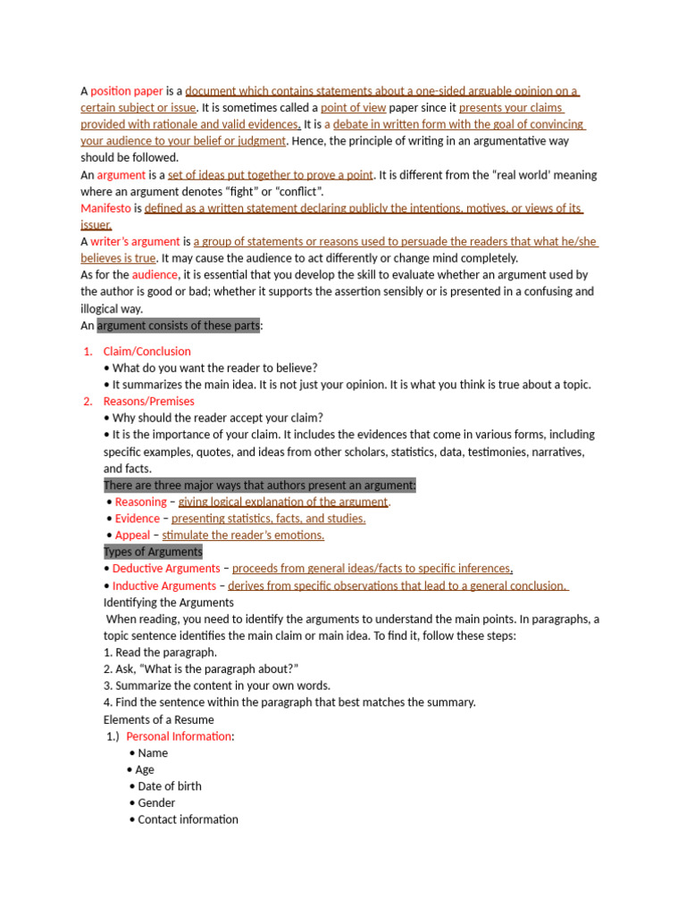 Language | PDF | Argument | Reason