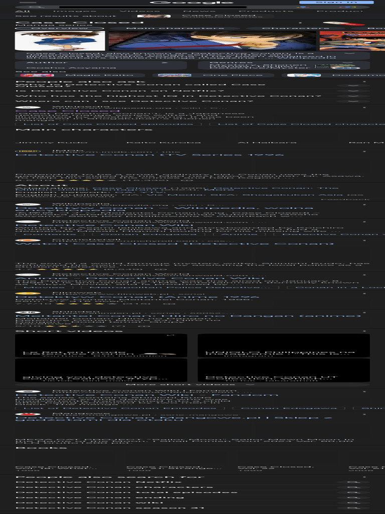 Detective Conan: Manga & Anime Overview | PDF | Manga Industry | Shōnen ...