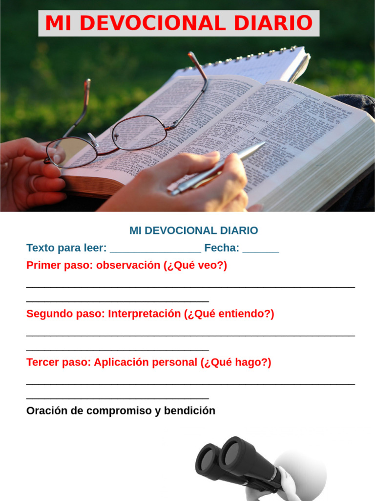 MI DEVOCIONAL DIARIO Final | PDF