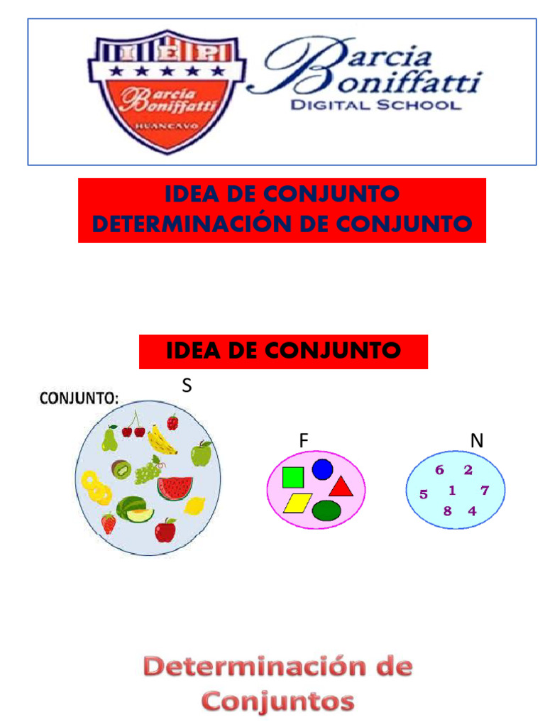 TN1 Determinacion de Conjuntos | PDF