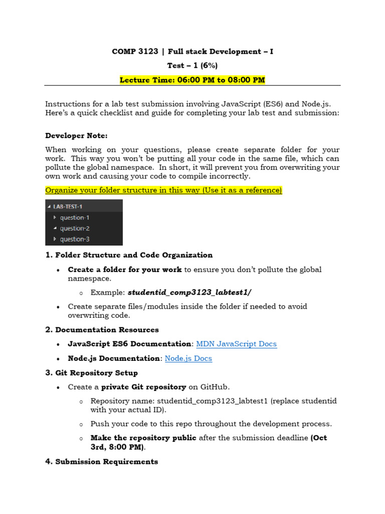 Lab Test 1 | PDF | Java Script | Computer Engineering