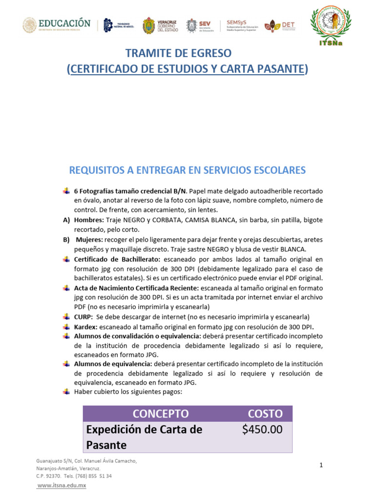 Trámite Egreso y Título Electrónico | PDF