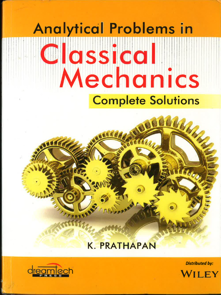K. Prathapan - Analytical Problems in Classical Mechanics-Dreamtech Wiley (2019) | PDF