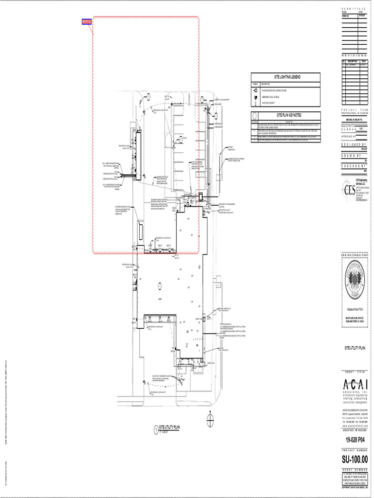 SU-100.00-SITE-UTILITY-PLAN-Rev.3 | PDF | Components | Electricity