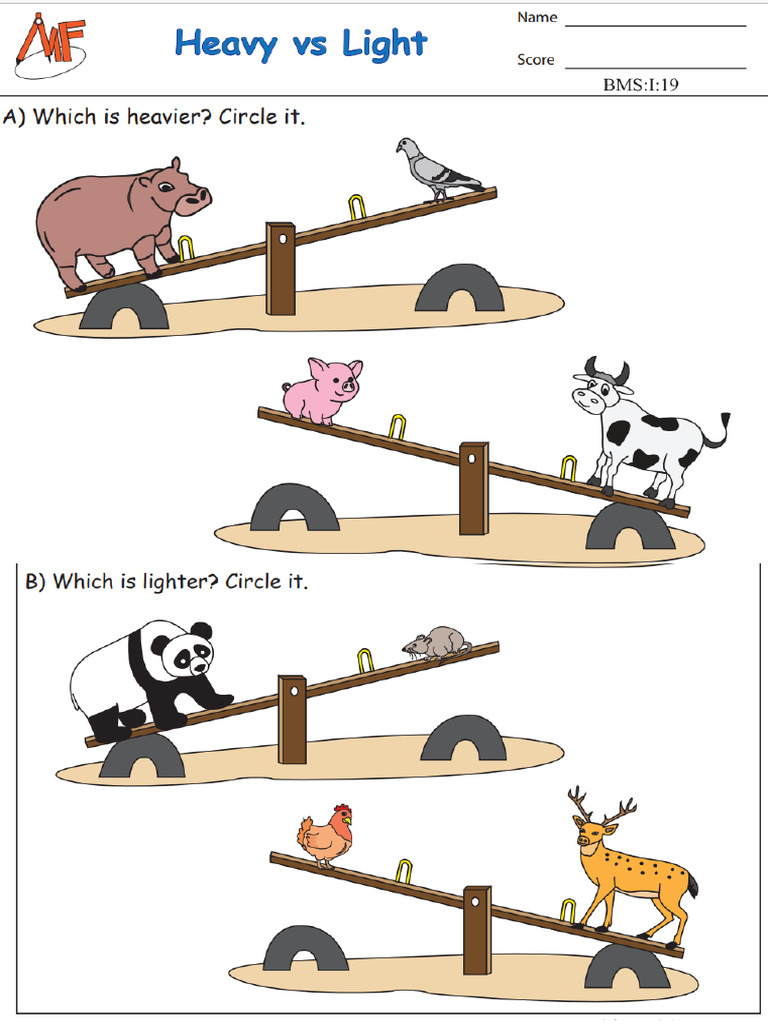 Heavy Vs Light | PDF