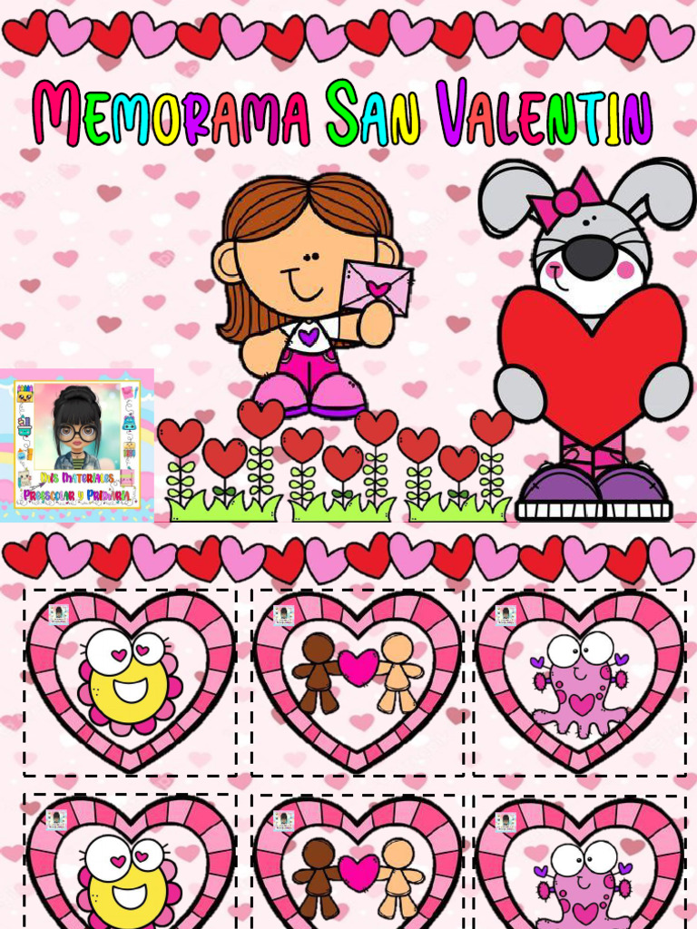 Memorama San Valentin | PDF