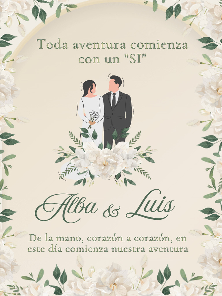 Boda Alba & Luis | PDF