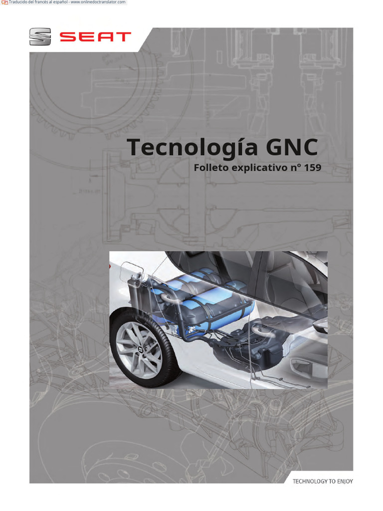 Ventajas de la Tecnología GNC en SEAT | PDF | Inyección de combustible ...