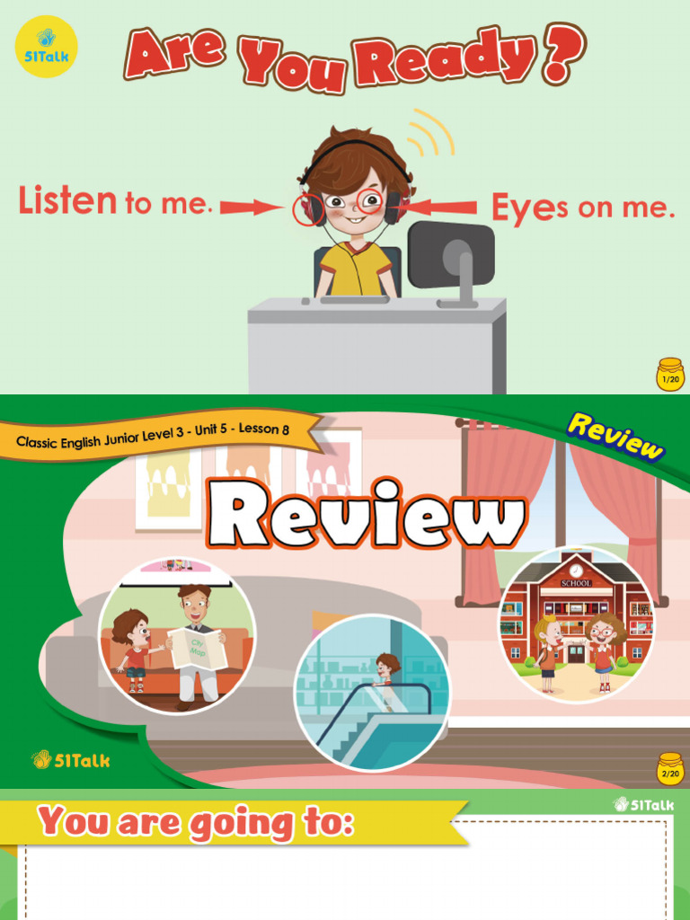 Level 3 - Unit 5 - Lesson 8 - Review | PDF