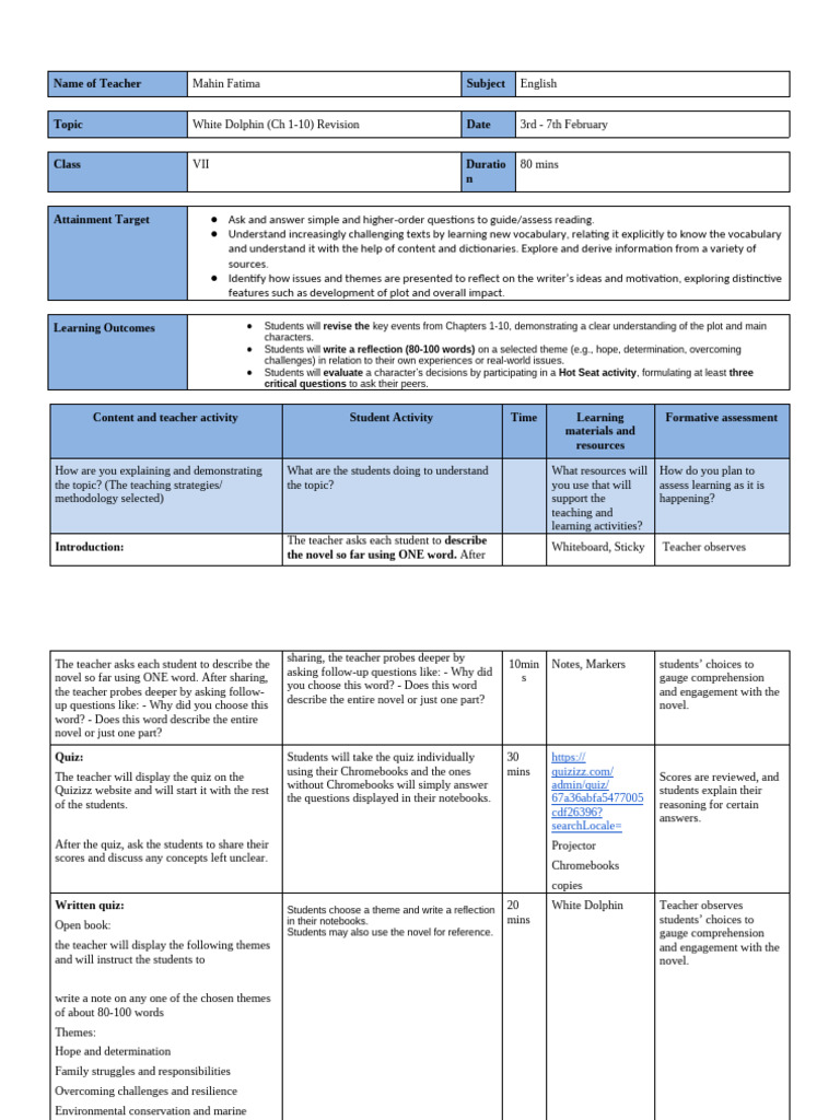 Revision White Dolphin (1-10) | PDF | Cognitive Science | Behavior Modification