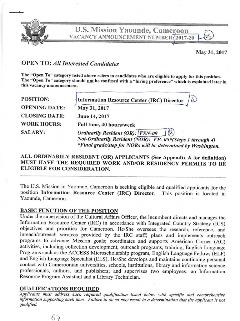 Us Mission | PDF