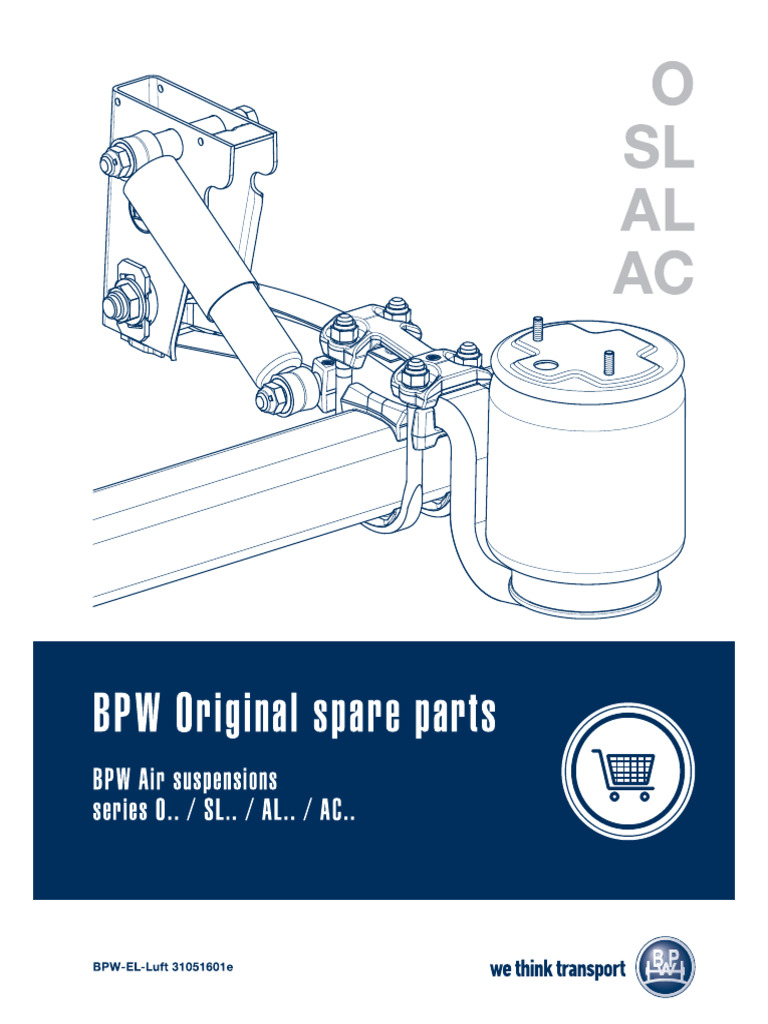 BPW Suspension Parts Catalog | PDF