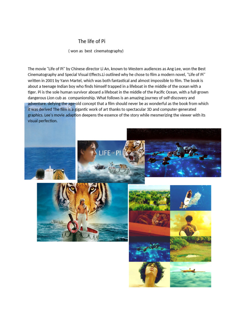 The life of Pi | PDF