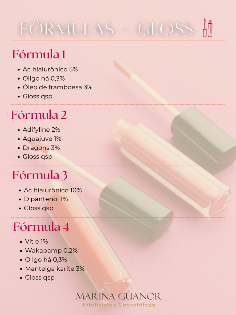 Fórmulas - Gloss | PDF
