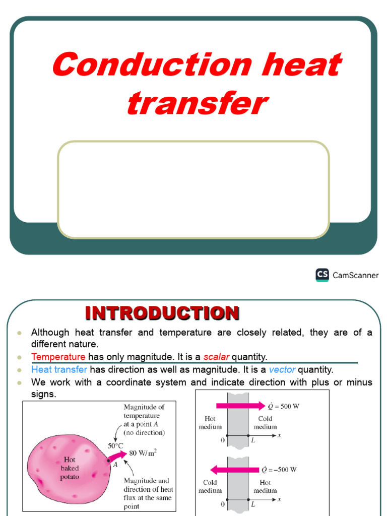 1 heat transfer(1) | PDF | Thermal Conduction | Thermal Insulation