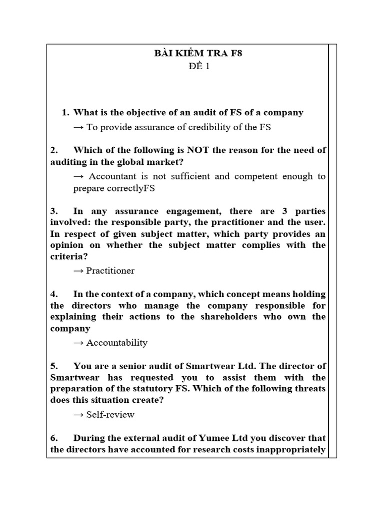 8 CLC | PDF | Audit | Internal Control