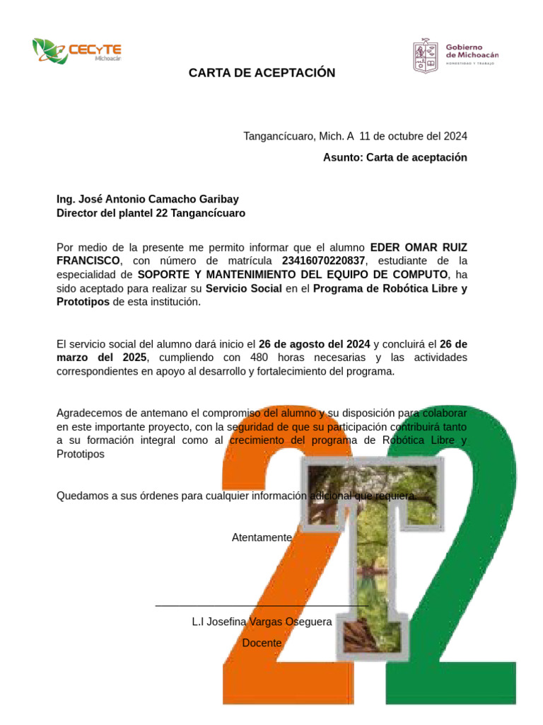 FORMATO_CARTA_DE_ACEPTACION_(1)[1] | PDF