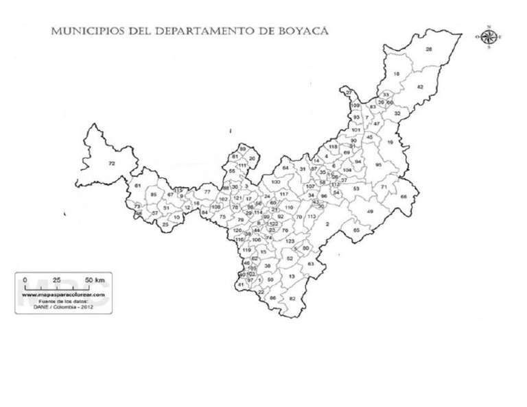 Mapa de Boyaca | PDF
