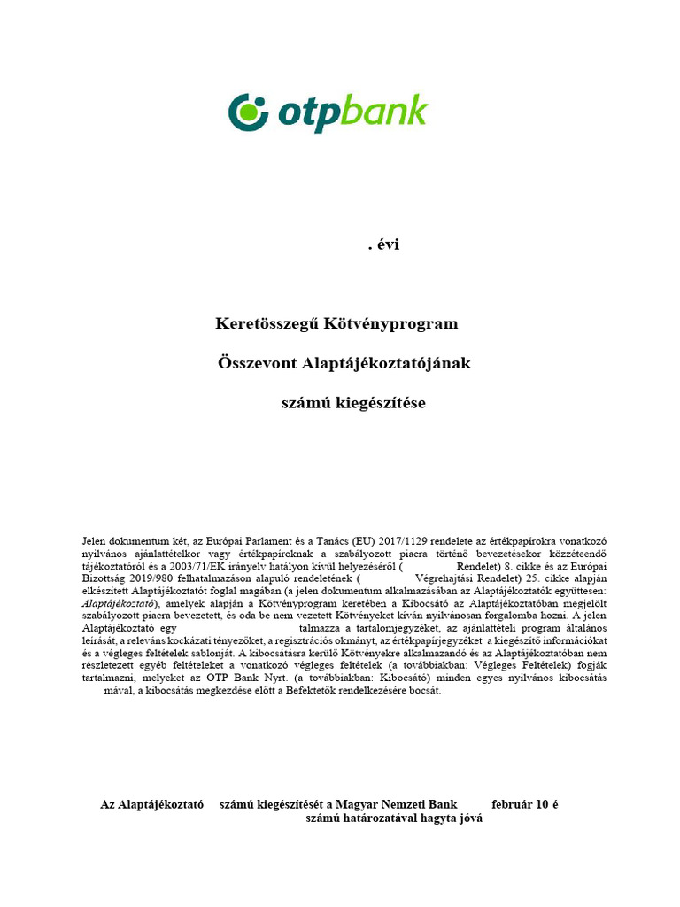 250211_OTP_2024_2025_evi_Kotvenyprogram_Alaptajekoztato_4_sz_kieg | PDF