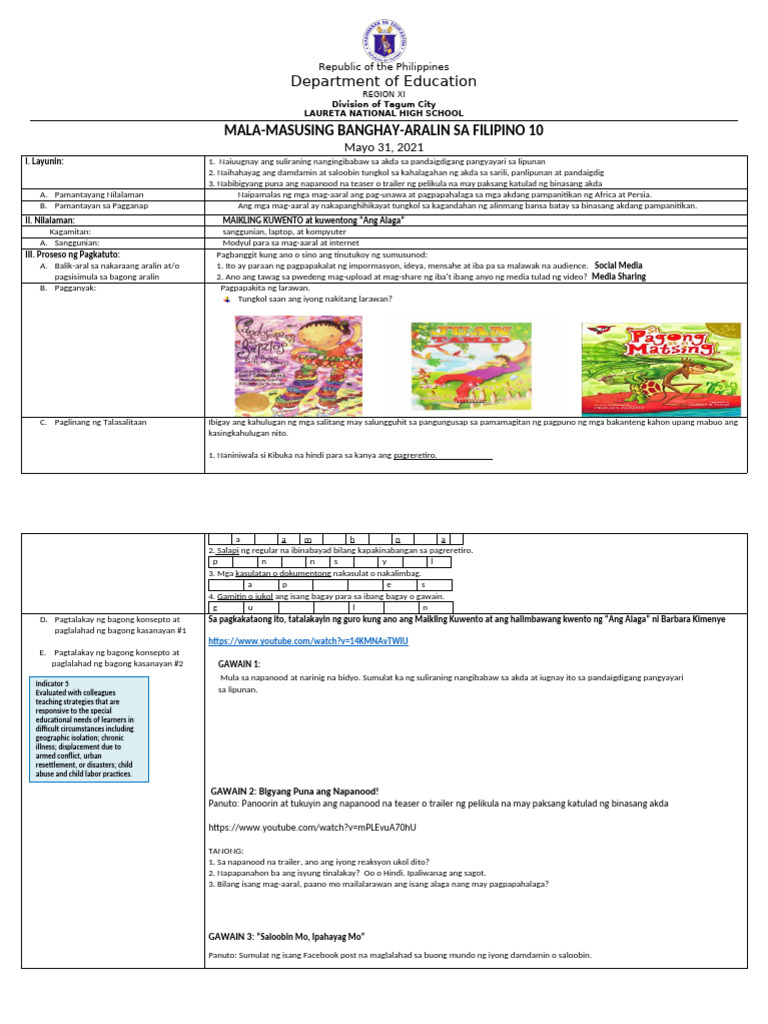 DLP COT 2.fil10 May 28 2021 | PDF