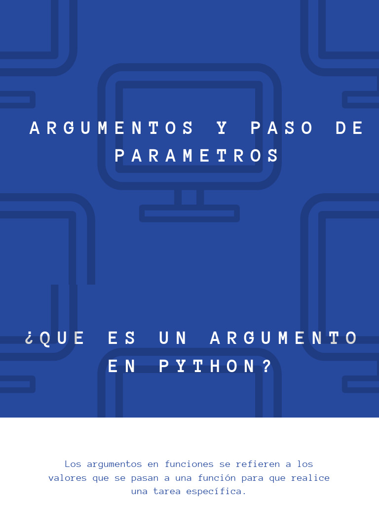 Argumentos y Parametros (1) | PDF | Python (lenguaje de programación) | Función (Matemáticas)