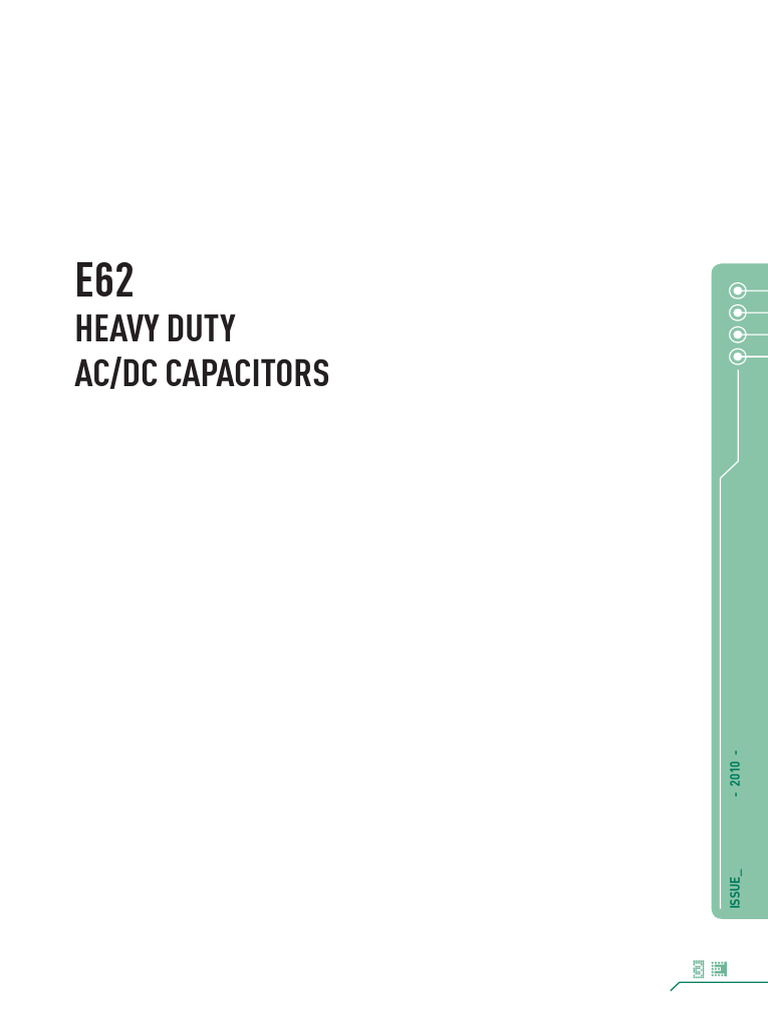 ELECTRONICON_E62-series | PDF | Capacitor | Power (Physics)