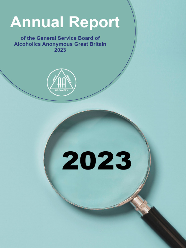 AA-Annual-Report-2023-V7 | PDF | Alcoholics Anonymous | Expense