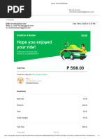 Grab Receipt 1 | PDF