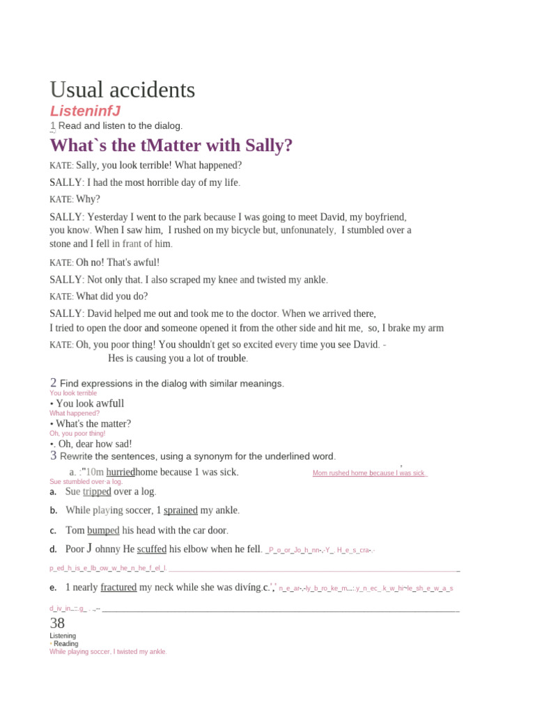 'Texto de Sally | PDF