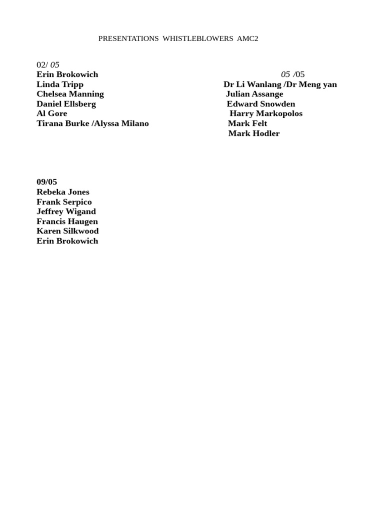 Exposés AMC 2 | PDF