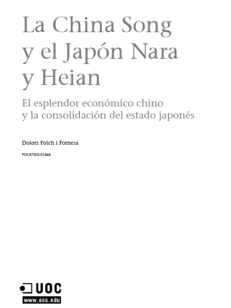 La China Song y El Japón Nara y Heian | PDF | dinastía Tang | China