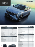 Ficha Tecnica Cityray | PDF | Airbag | Estilos de carrocería