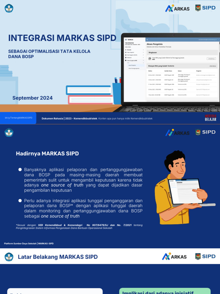Integrasi MARKAS-SIPD | PDF