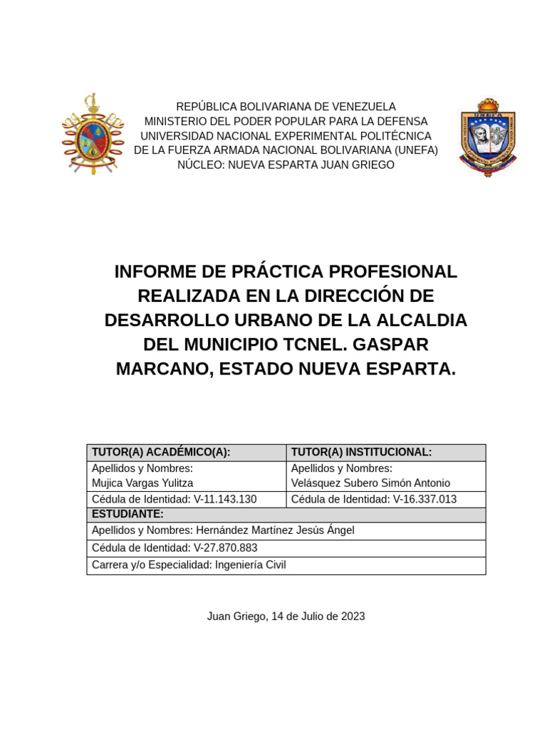 URB Alberto Lovera | PDF | Agua | Residuos