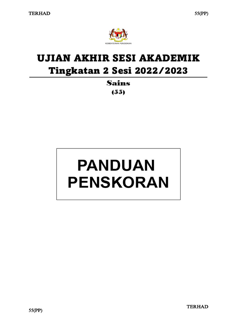 PP Uasa Sains T2 2023 Kelantan | PDF