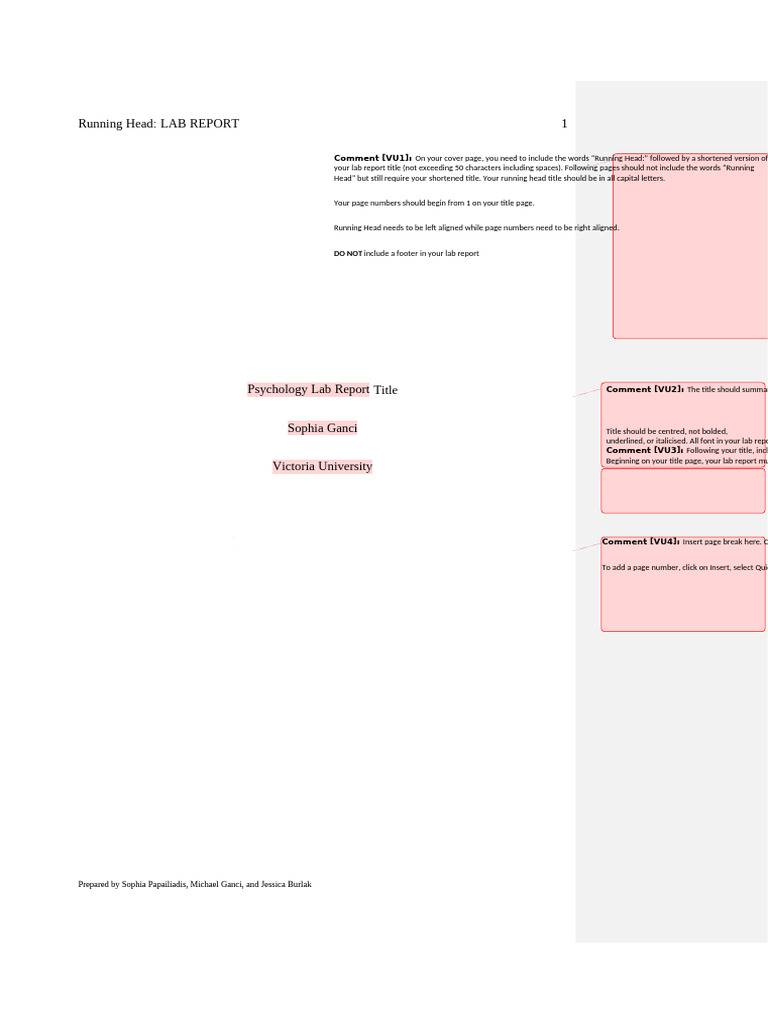 Writing A Lab Report - Guide | PDF | Theory | Cronbach's Alpha