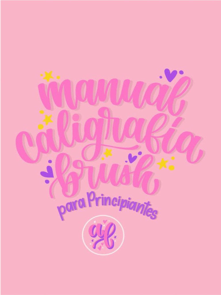 Manual Caligrafía Brush Minúsculas | PDF