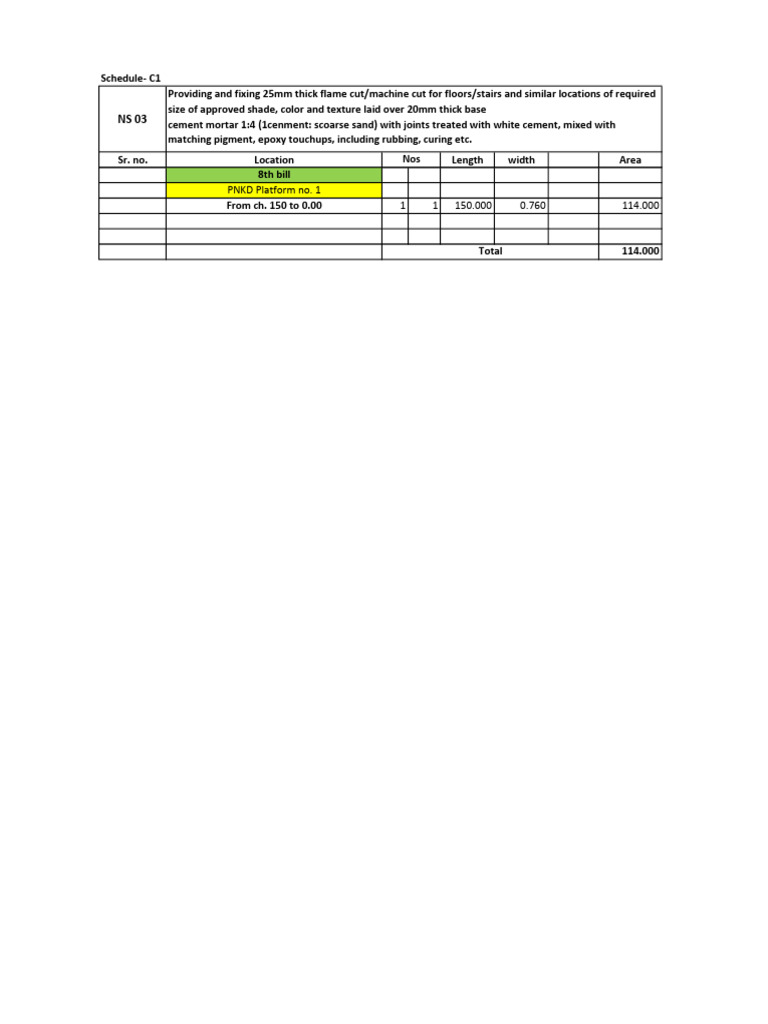C1 NS 03 Flame Granite 8th Bill | PDF