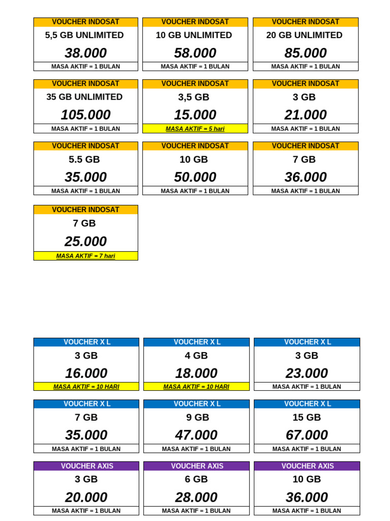 Voucher 2024 | PDF